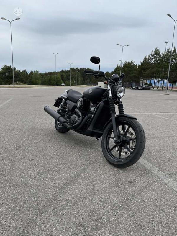 Black Harley-Davidson XG 750 2015 in Vilnius, with an engine capacity of 0.75 L and mileage of 58 thousand km for 4444 €, photo 1 on AUTOMOTO.COM.LV