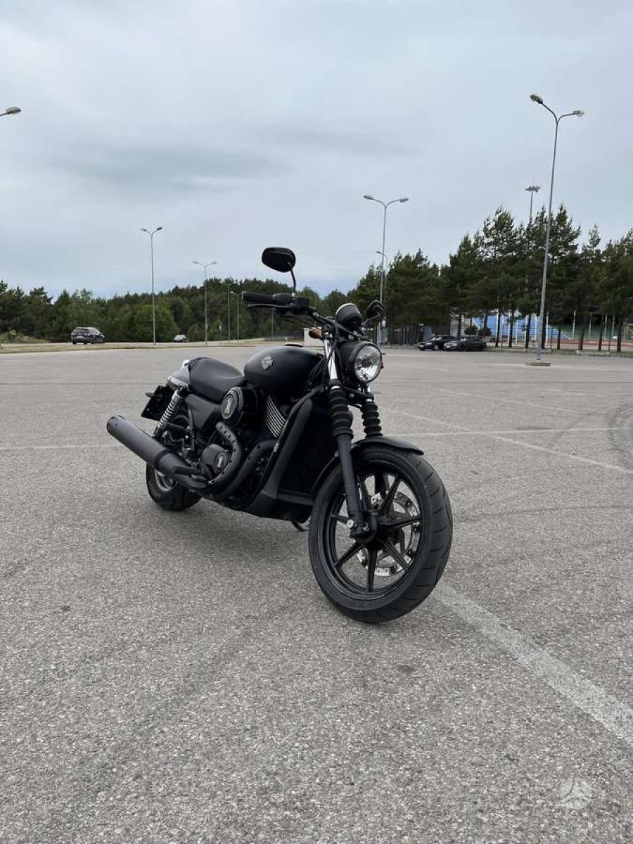 Black Harley-Davidson XG 750 2015 in Vilnius, with an engine capacity of 0.75 L and mileage of 58 thousand km for 4444 €, photo 5 on AUTOMOTO.COM.LV