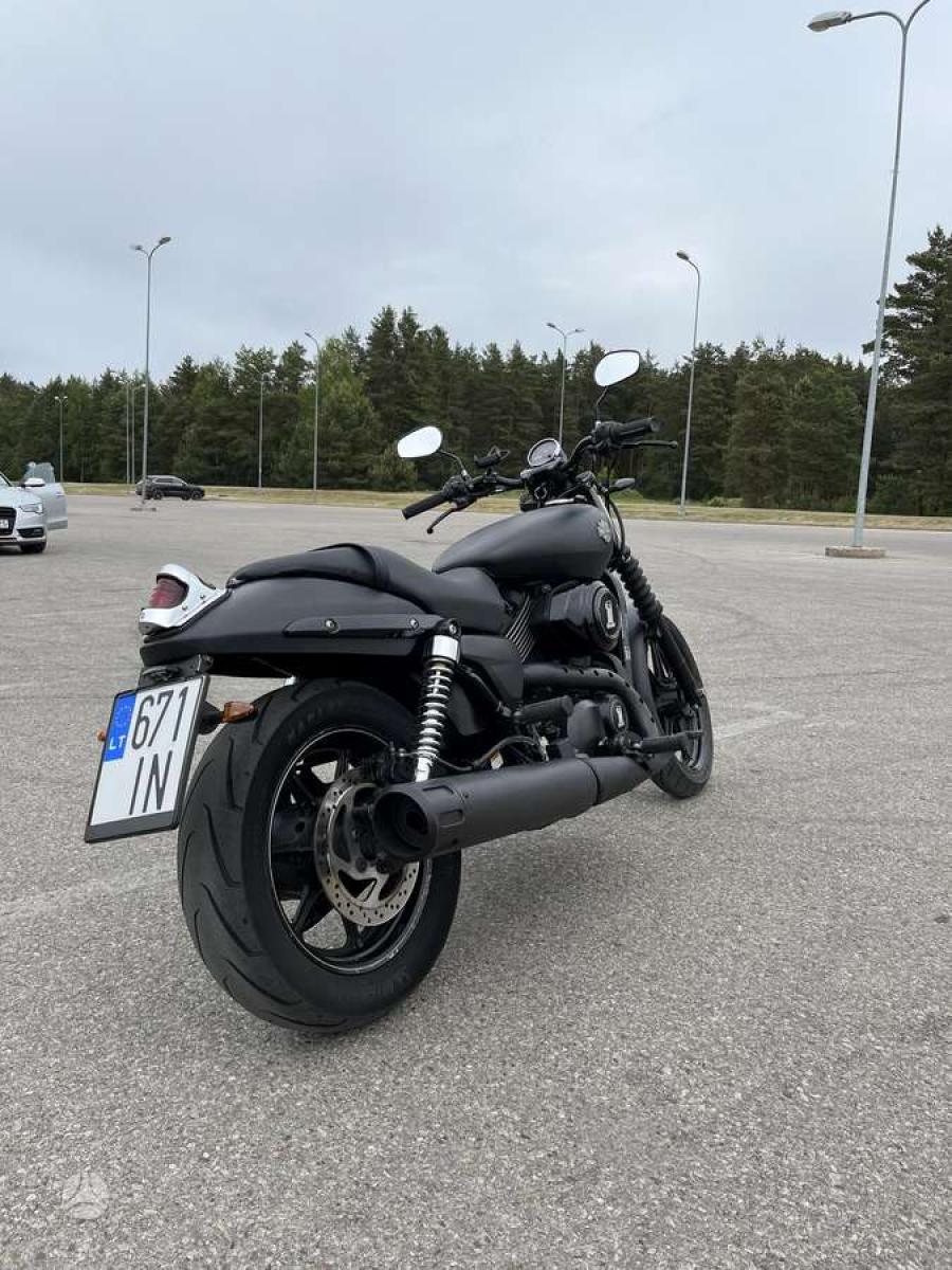 Black Harley-Davidson XG 750 2015 in Vilnius, with an engine capacity of 0.75 L and mileage of 58 thousand km for 4444 €, photo 7 on AUTOMOTO.COM.LV