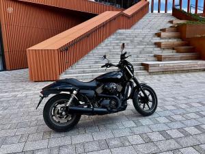 Melns Harley-Davidson XG 750 2015 Klaipėda, ar dzinēja tilpumu 0.75 L un nobraukumu 3 tūkst. km par 3850 €, foto 3 vietnē AUTOMOTO.COM.LV