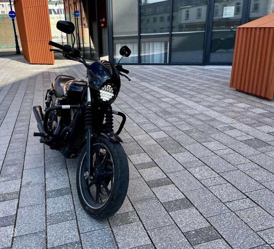 Melns Harley-Davidson XG 750 2015 Klaipėda, ar dzinēja tilpumu 0.75 L un nobraukumu 3 tūkst. km par 3850 €, foto 5 vietnē AUTOMOTO.COM.LV