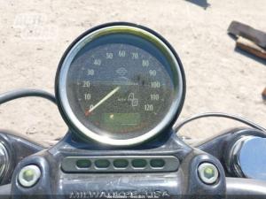Black Harley-Davidson XL 2015 in Klaipeda, with an engine capacity of 1.20 L and mileage of 0 thousand km for 2800 €, photo 7 on AUTOMOTO.COM.LV