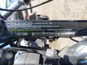 Black Harley-Davidson XL 2015 in Klaipeda, with an engine capacity of 1.20 L and mileage of 0 thousand km for 2800 €, photo 10 on AUTOMOTO.COM.LV
