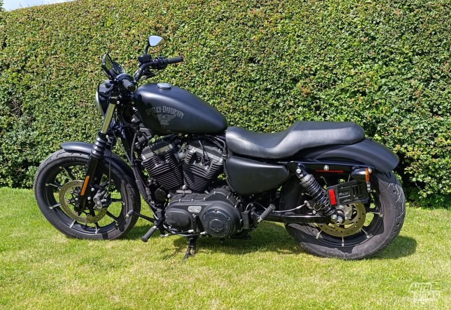 Melns Harley-Davidson XL 2016 Šauļi, ar dzinēja tilpumu 0.88 L un nobraukumu 13 tūkst. km par 5300 €, foto 6 vietnē AUTOMOTO.COM.LV