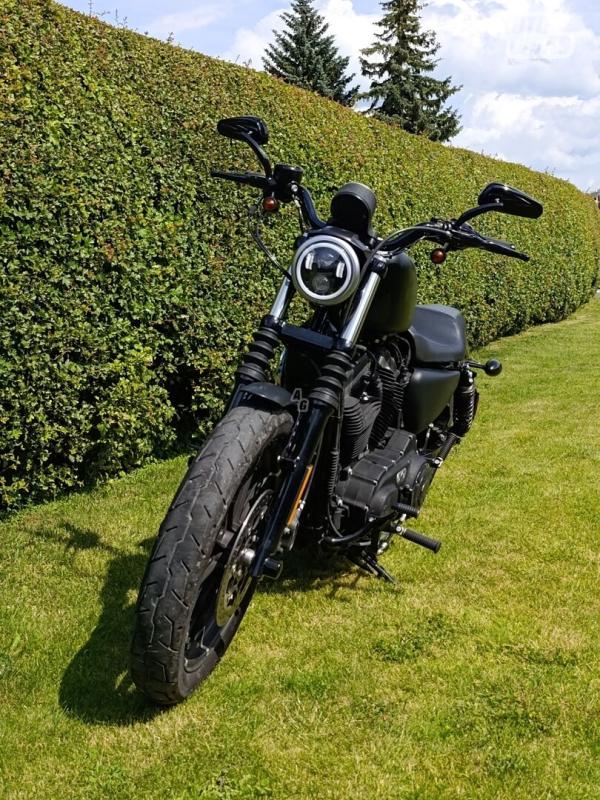 Black Harley-Davidson XL 2016 in Siauliai, with an engine capacity of 0.88 L and mileage of 13 thousand km for 5300 €, photo 7 on AUTOMOTO.COM.LV