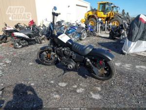 Black Harley-Davidson XL 2019 in Klaipeda, with an engine capacity of 0.88 L and mileage of 1 thousand km for 2000 €, photo 3 on AUTOMOTO.COM.LV