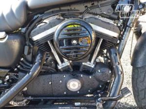 Black Harley-Davidson XL 2019 in Klaipeda, with an engine capacity of 0.88 L and mileage of 1 thousand km for 2000 €, photo 8 on AUTOMOTO.COM.LV