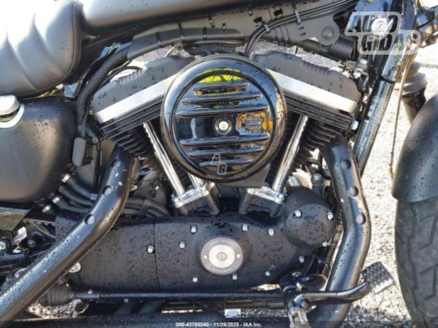 Black Harley-Davidson XL 2019 in Klaipeda, with an engine capacity of 0.88 L and mileage of 1 thousand km for 2000 €, photo 8 on AUTOMOTO.COM.LV