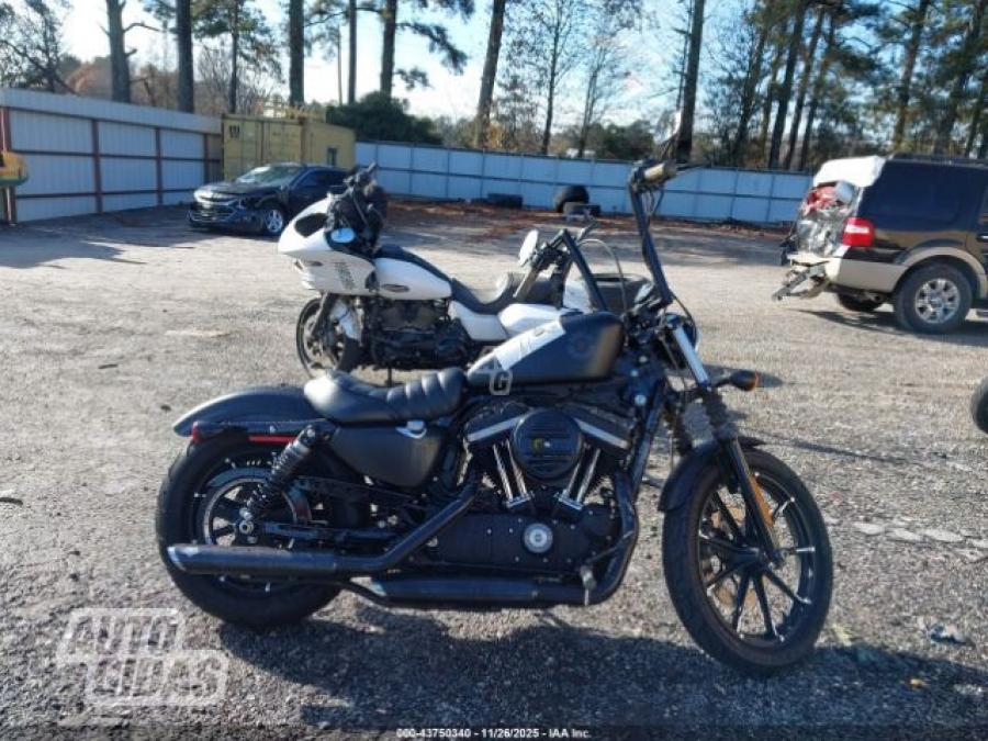 Black Harley-Davidson XL 2019 in Klaipeda, with an engine capacity of 0.88 L and mileage of 1 thousand km for 2000 €, photo 13 on AUTOMOTO.COM.LV