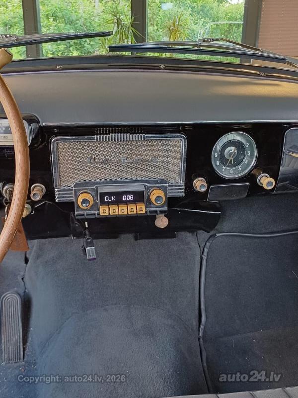 Black HAZ 21 Volga 1962 in Tallinn, with an engine capacity of 2.40 L and mileage of 2 thousand km for 38000 €, photo 5 on AUTOMOTO.COM.LV