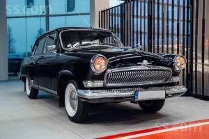 Черный ГАЗ 21 Волга 1961 в Рига, объемом двигателя 2.40 л и пробегом 76 тыс. км за 9000 €, фото  на AUTOMOTO.COM.LV