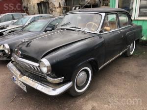 Melns HAZ 21 Volga 1961 Rīga, ar dzinēja tilpumu 2.40 L un nobraukumu 100 tūkst. km par 3750 €, foto  vietnē AUTOMOTO.COM.LV