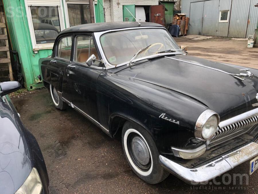 Черный ГАЗ 21 Волга 1961 в Рига, объемом двигателя 2.40 л и пробегом 100 тыс. км за 3750 €, фото 4 на AUTOMOTO.COM.LV