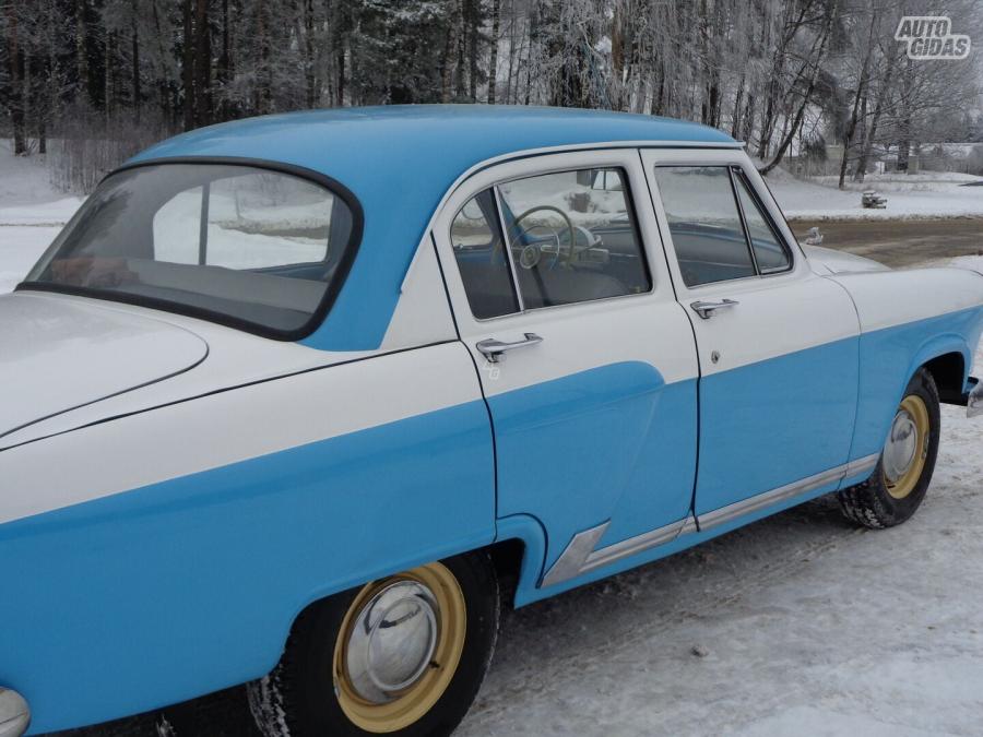 Blue HAZ 21 Volga 1960 in Marijampole, with an engine capacity of 2.40 L and mileage of 34 thousand km for 18500 €, photo 7 on AUTOMOTO.COM.LV