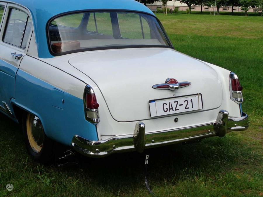 Blue HAZ 21 Volga 1960 in Kazlu Ruda, with an engine capacity of 2.50 L and mileage of 34 thousand km for 17500 €, photo 10 on AUTOMOTO.COM.LV