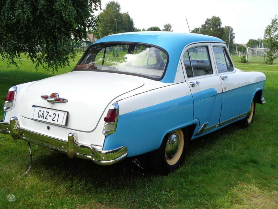 Blue HAZ 21 Volga 1960 in Kazlu Ruda, with an engine capacity of 2.50 L and mileage of 34 thousand km for 17500 €, photo 12 on AUTOMOTO.COM.LV