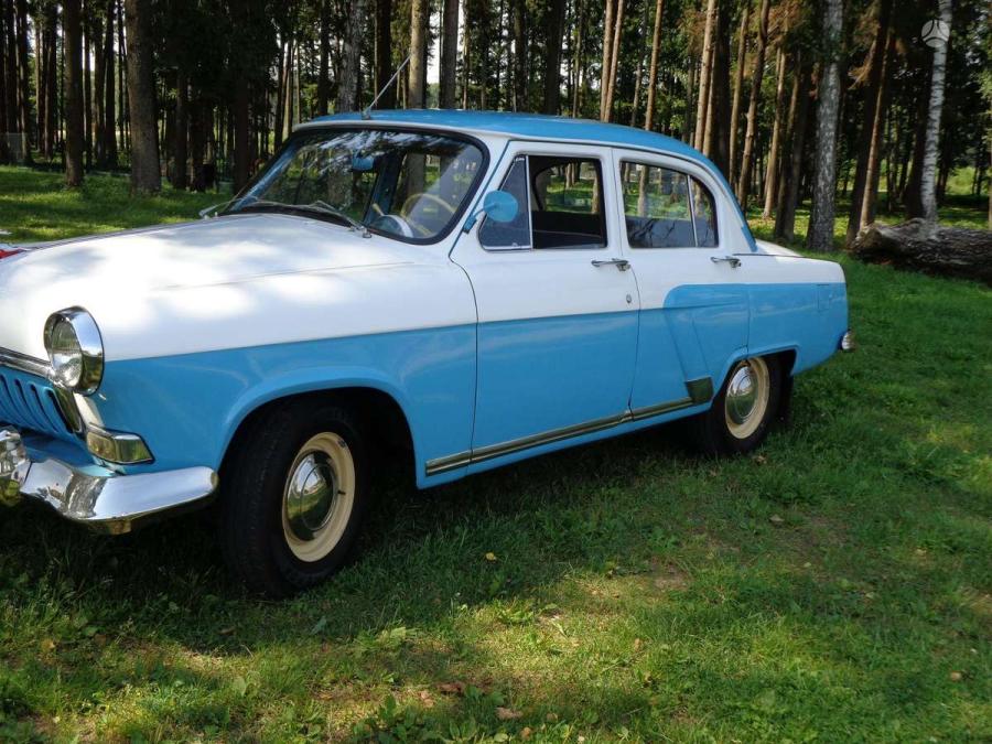 Blue HAZ 21 Volga 1960 in Kazlu Ruda, with an engine capacity of 2.50 L and mileage of 34 thousand km for 17500 €, photo 54 on AUTOMOTO.COM.LV