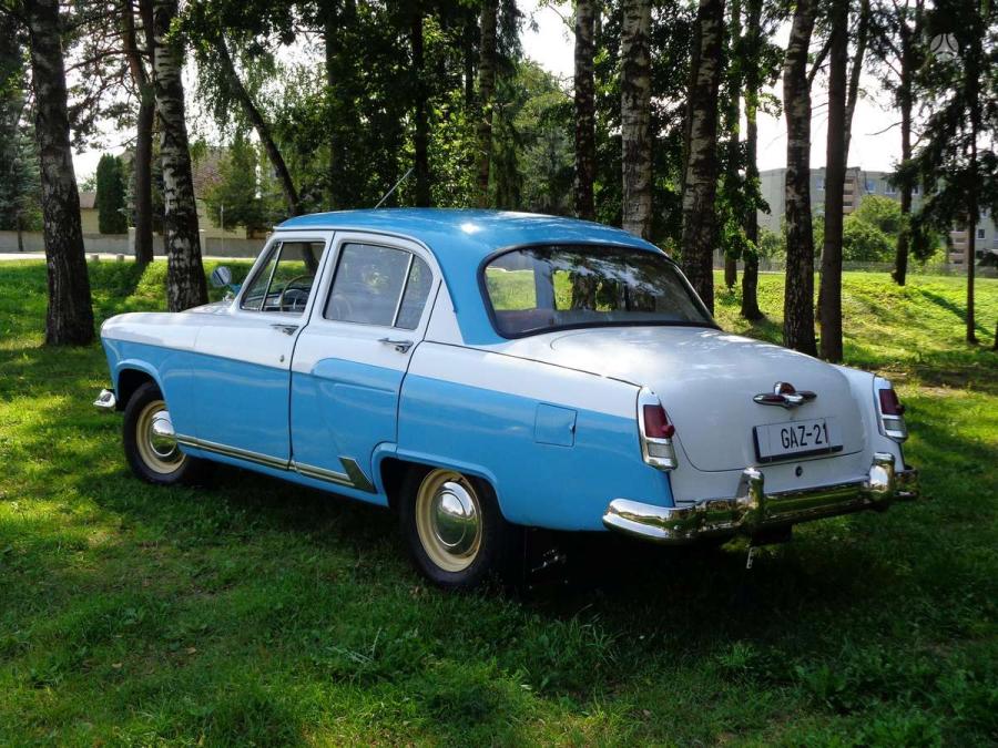 Blue HAZ 21 Volga 1960 in Kazlu Ruda, with an engine capacity of 2.50 L and mileage of 34 thousand km for 17500 €, photo 55 on AUTOMOTO.COM.LV