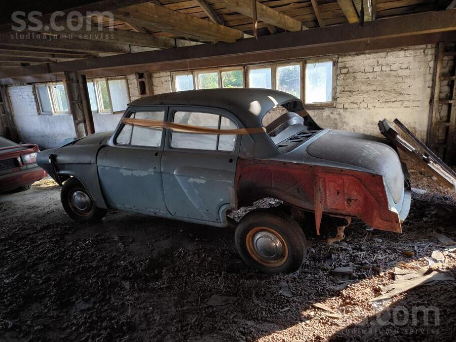 Blue HAZ 21 Volga 1960 in Riga, with an engine capacity of 2.00 L and mileage of 123 thousand km for 1350 €, photo 3 on AUTOMOTO.COM.LV