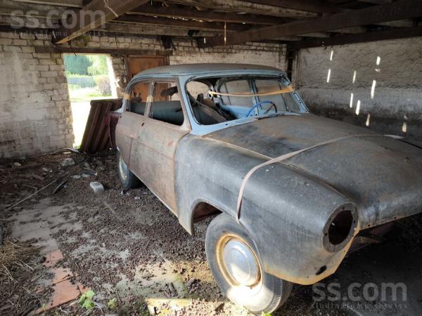 Blue HAZ 21 Volga 1960 in Riga, with an engine capacity of 2.00 L and mileage of 123 thousand km for 1350 €, photo 4 on AUTOMOTO.COM.LV