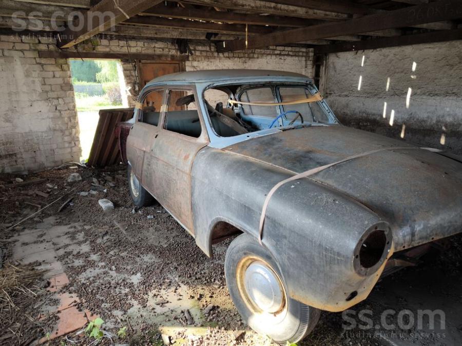 Blue HAZ 21 Volga 1960 in Riga, with an engine capacity of 2.00 L and mileage of 123 thousand km for 1350 €, photo 4 on AUTOMOTO.COM.LV