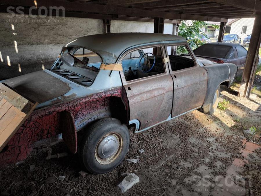 Blue HAZ 21 Volga 1960 in Riga, with an engine capacity of 2.00 L and mileage of 123 thousand km for 1350 €, photo 7 on AUTOMOTO.COM.LV