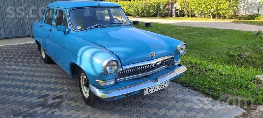 Blue HAZ 21 Volga 1969 in Riga, with an engine capacity of 2.40 L and mileage of 87 thousand km for 2500 €, photo 1 on AUTOMOTO.COM.LV