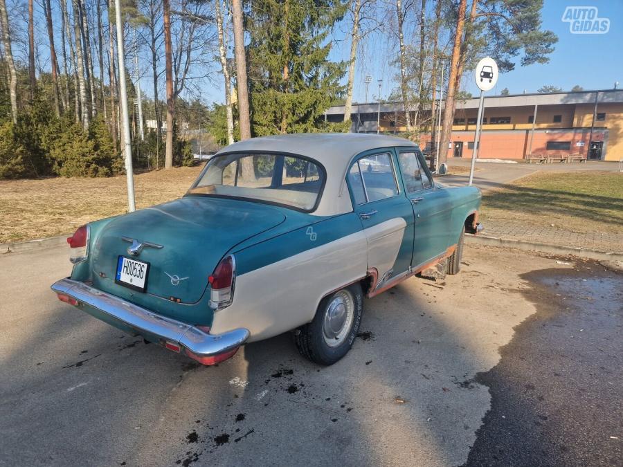 Green HAZ 21 Volga 1963 in Visaginas, with an engine capacity of 2.40 L and mileage of 3 thousand km for 6000 €, photo 7 on AUTOMOTO.COM.LV