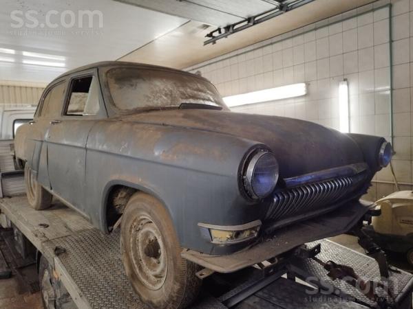 Серый ГАЗ 21 Волга 1958 в Прейли, объемом двигателя 2.40 л и пробегом 123 тыс. км за 1000 €, фото 3 на AUTOMOTO.COM.LV