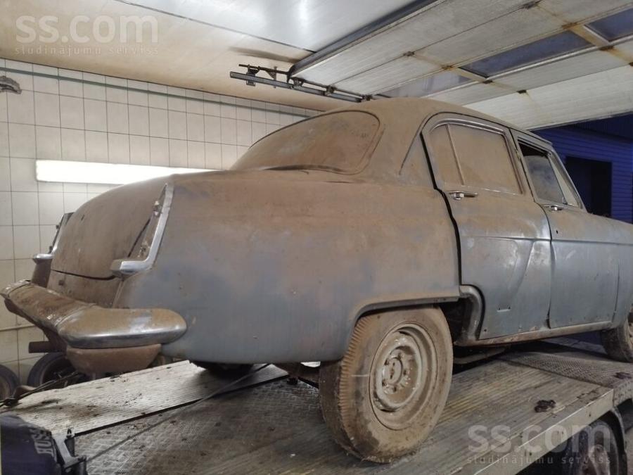 Серый ГАЗ 21 Волга 1958 в Прейли, объемом двигателя 2.40 л и пробегом 123 тыс. км за 1000 €, фото 5 на AUTOMOTO.COM.LV
