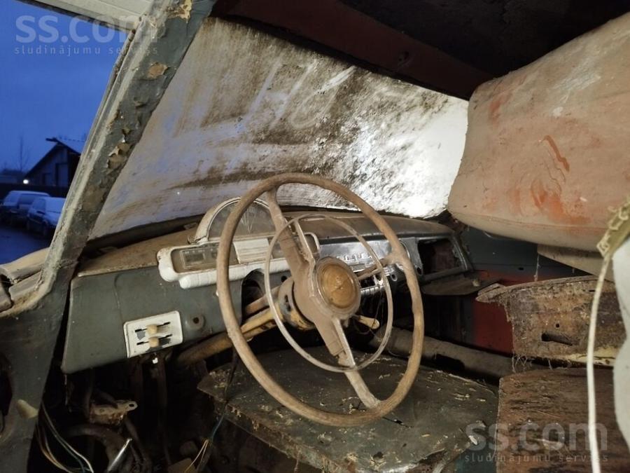 Серый ГАЗ 21 Волга 1958 в Прейли, объемом двигателя 2.40 л и пробегом 123 тыс. км за 1000 €, фото 8 на AUTOMOTO.COM.LV
