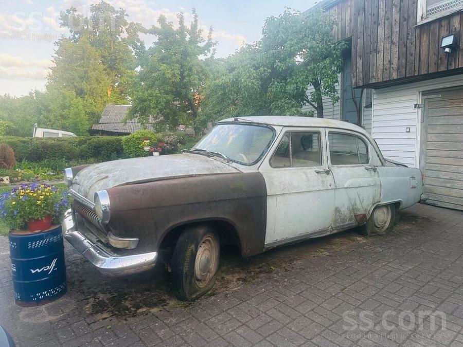 Серый ГАЗ 21 Волга 1968 в Кулдига, объемом двигателя 2.50 л и пробегом 200 тыс. км за 1300 €, фото 3 на AUTOMOTO.COM.LV