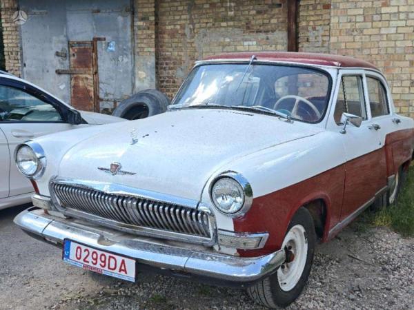 Sarkans HAZ 21 Volga 1960 Šauļi, ar dzinēja tilpumu 2.50 L un nobraukumu 55 tūkst. km par 2100 €, foto 1 vietnē AUTOMOTO.COM.LV