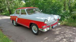 Красный ГАЗ 21 Волга 1961 в Шяуляй, объемом двигателя 2.50 л и пробегом 10 тыс. км за 12500 €, фото  на AUTOMOTO.COM.LV