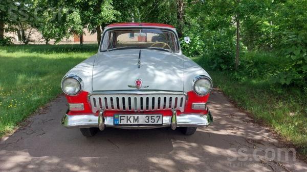 Красный ГАЗ 21 Волга 1961 в Шяуляй, объемом двигателя 2.50 л и пробегом 10 тыс. км за 12500 €, фото 2 на AUTOMOTO.COM.LV