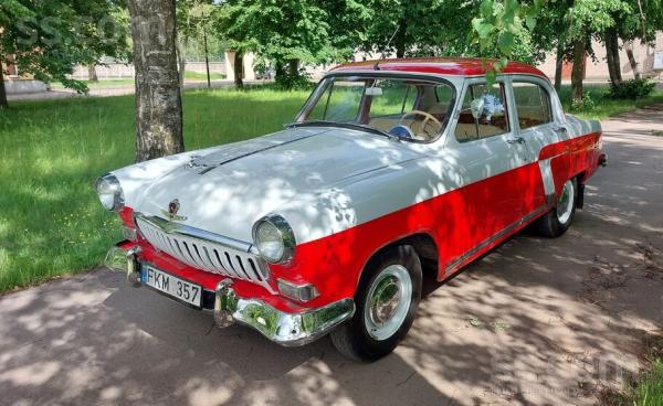 Красный ГАЗ 21 Волга 1961 в Шяуляй, объемом двигателя 2.50 л и пробегом 10 тыс. км за 12500 €, фото 3 на AUTOMOTO.COM.LV