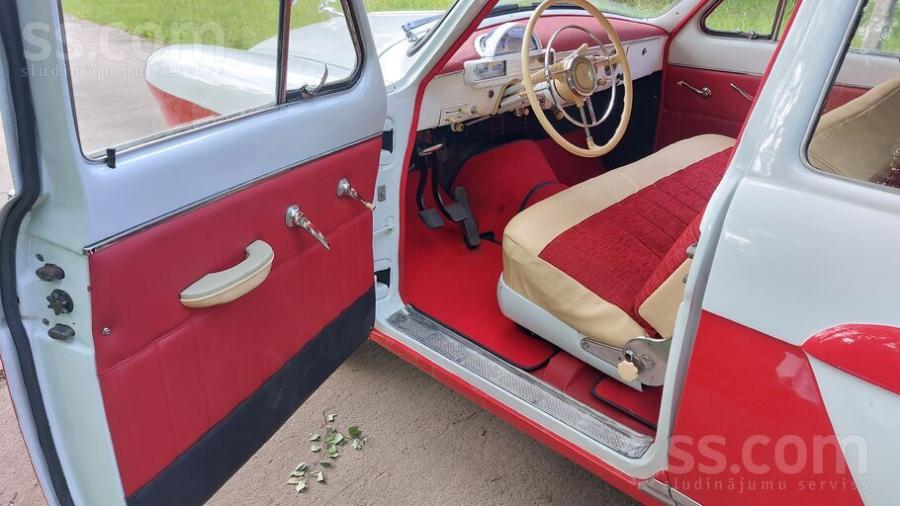 Sarkans HAZ 21 Volga 1961 Šauļi, ar dzinēja tilpumu 2.50 L un nobraukumu 10 tūkst. km par 12500 €, foto 11 vietnē AUTOMOTO.COM.LV