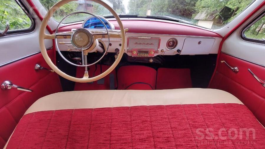 Sarkans HAZ 21 Volga 1961 Šauļi, ar dzinēja tilpumu 2.50 L un nobraukumu 10 tūkst. km par 12500 €, foto 14 vietnē AUTOMOTO.COM.LV