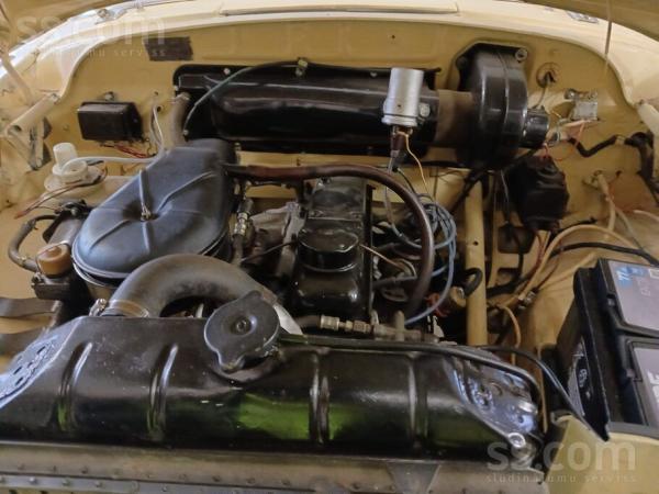 Белый ГАЗ 21 Волга 1965 в Елгава, объемом двигателя 2.40 л и пробегом 60 тыс. км за 6250 €, фото 3 на AUTOMOTO.COM.LV