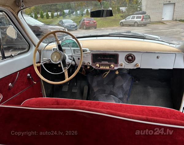 White HAZ 21 Volga 1965 in Tallinn, with an engine capacity of 2.40 L and mileage of 65 thousand km for 6500 €, photo 10 on AUTOMOTO.COM.LV