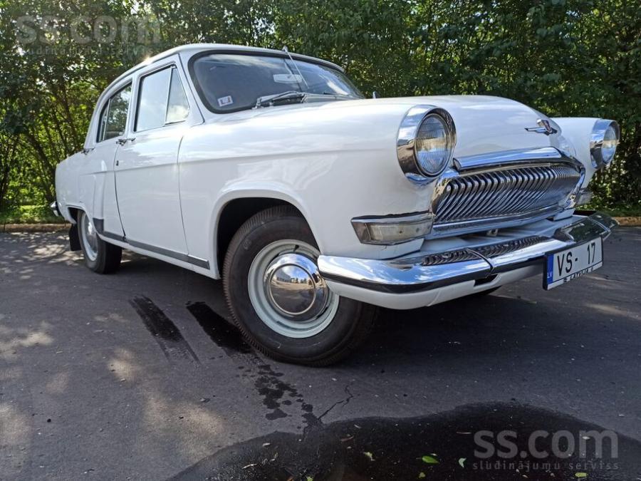 White HAZ 21 Volga 1970 in Riga, with an engine capacity of 2.50 L and mileage of 65 thousand km for 15000 €, photo 6 on AUTOMOTO.COM.LV