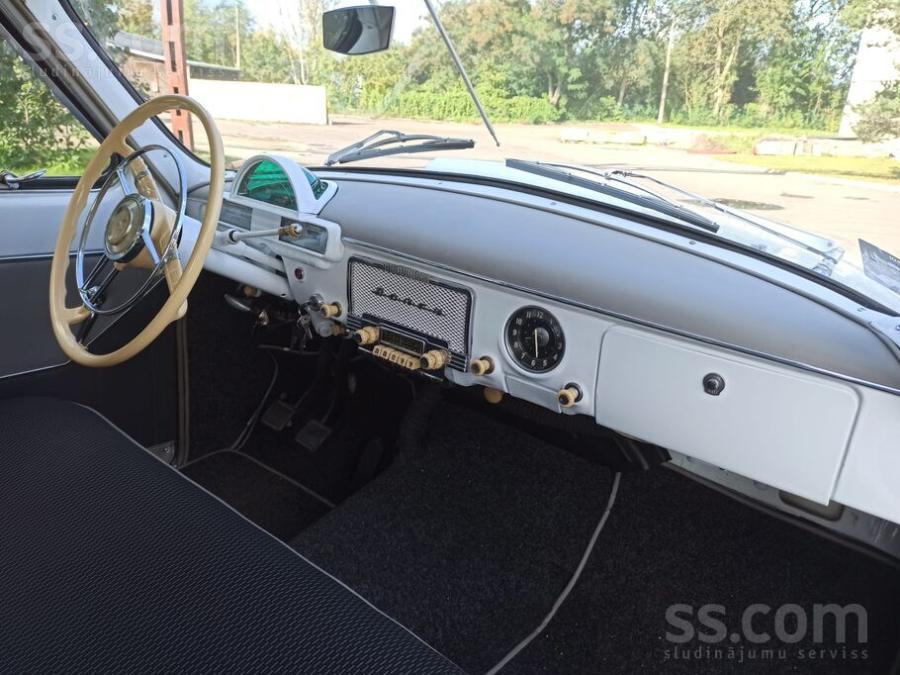 White HAZ 21 Volga 1970 in Riga, with an engine capacity of 2.50 L and mileage of 65 thousand km for 15000 €, photo 15 on AUTOMOTO.COM.LV