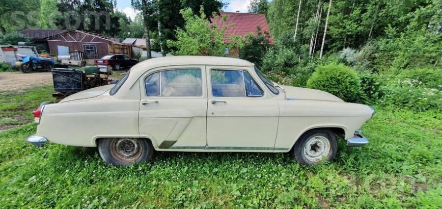 Желтый ГАЗ 21 Волга 1959 в Рига, объемом двигателя 2.40 л и пробегом 70 тыс. км за 1950 €, фото 4 на AUTOMOTO.COM.LV