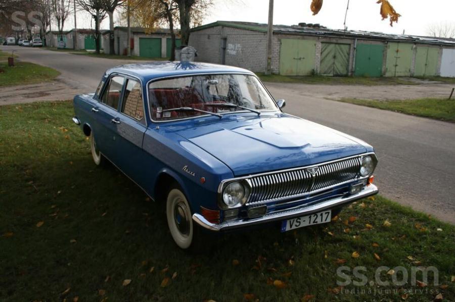 Синий ГАЗ 24 1977 в Рига, объемом двигателя 2.40 л и пробегом 98 тыс. км за 14999 €, фото 1 на AUTOMOTO.COM.LV