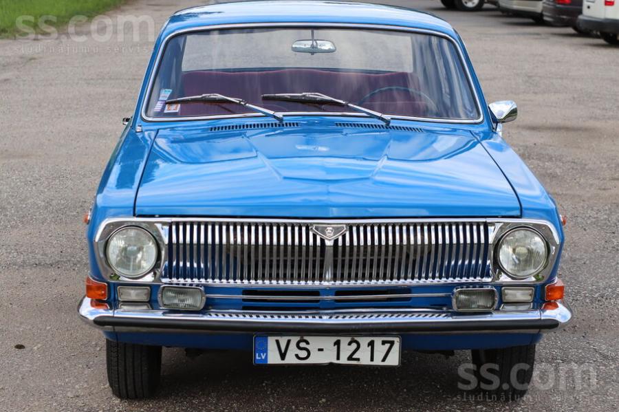 Синий ГАЗ 24 1977 в Рига, объемом двигателя 2.40 л и пробегом 98 тыс. км за 14999 €, фото 6 на AUTOMOTO.COM.LV