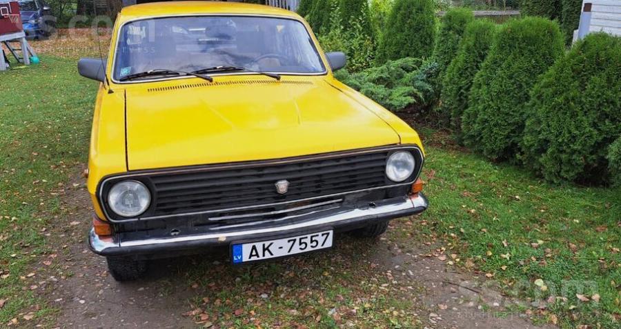 Желтый ГАЗ 24 1990 в Рига, объемом двигателя 2.40 л и пробегом 78 тыс. км за 2300 €, фото 3 на AUTOMOTO.COM.LV