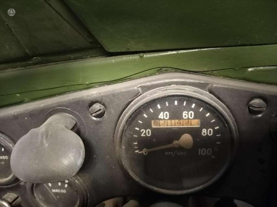 Зеленый ГАЗ 69A 1969 в Вильнюс, объемом двигателя 0.00 л и пробегом 83 тыс. км за 4600 €, фото 6 на AUTOMOTO.COM.LV
