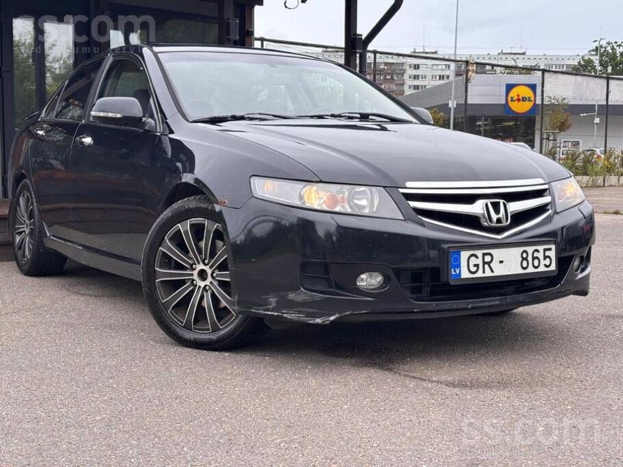 Melns Honda Accord 2005 Rīga, ar dzinēja tilpumu 2.40 L un nobraukumu 355 tūkst. km par 790 €, foto 4 vietnē AUTOMOTO.COM.LV