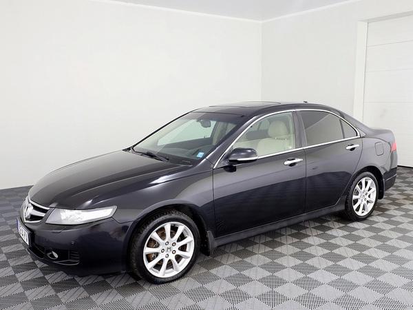 Black Honda Accord 2007 in Tallinn, with an engine capacity of 2.40 L and mileage of 309 thousand km for 1299 €, photo 2 on AUTOMOTO.COM.LV