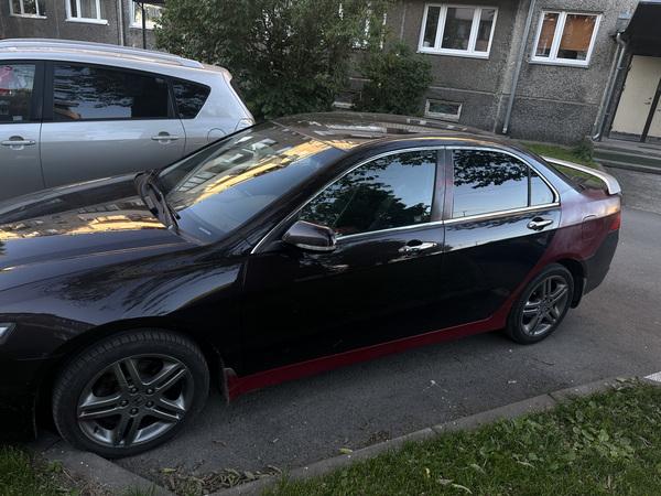 Black Honda Accord 2008 in Tallinn, with an engine capacity of 2.00 L and mileage of 242 thousand km for 4000 €, photo 2 on AUTOMOTO.COM.LV